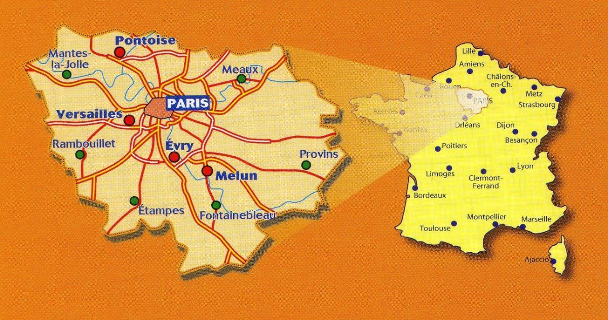 Carte Gurande Et Ses Environs
